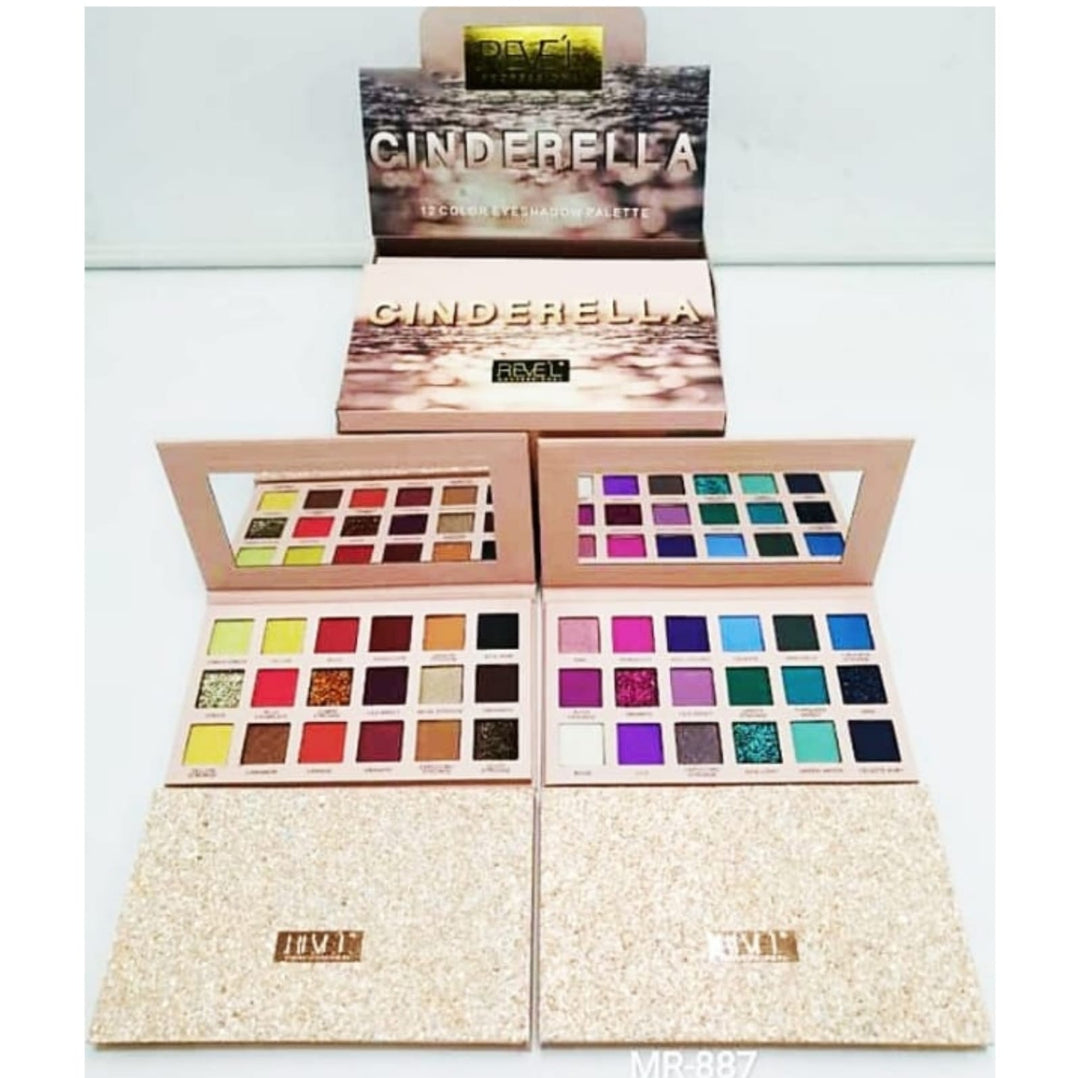 Paleta Cinderella 12 Colores Revel – ZEFORA